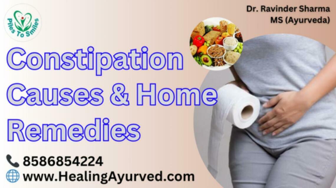 Constipation – Causes & Home Remedies