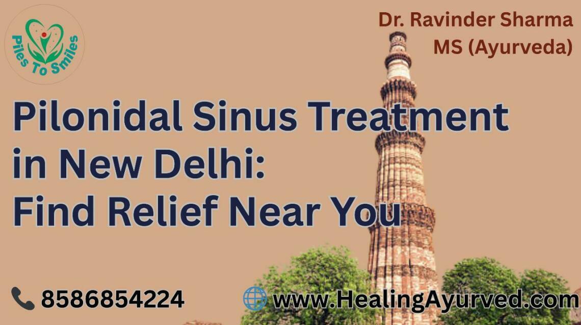 Pilonidal Sinus Treatment in New Delhi: Find Relief Near You