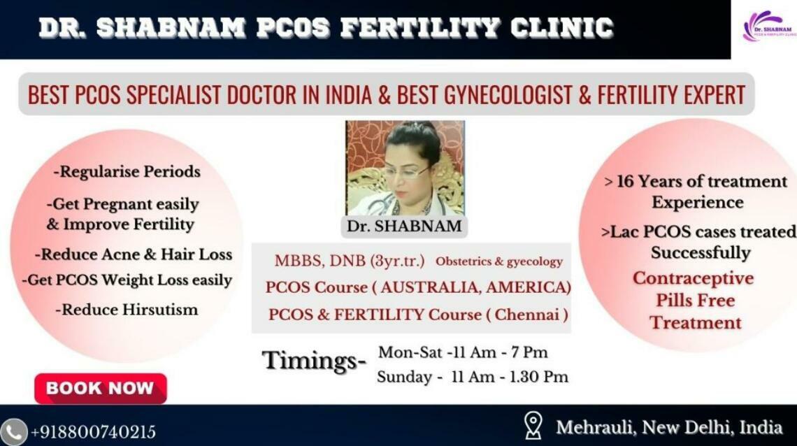 Who Is the Best Pcos Doctor in Delhi?