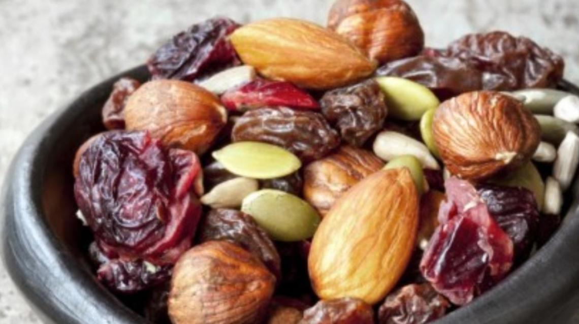 The Yummiest Healthy Snack in Town - Trail Mix!