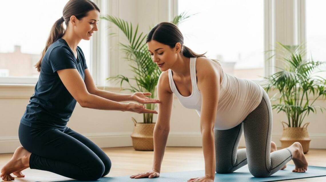 Safe Physiotherapy Exercises During Pregnancy: A Trimester-Wise Guid