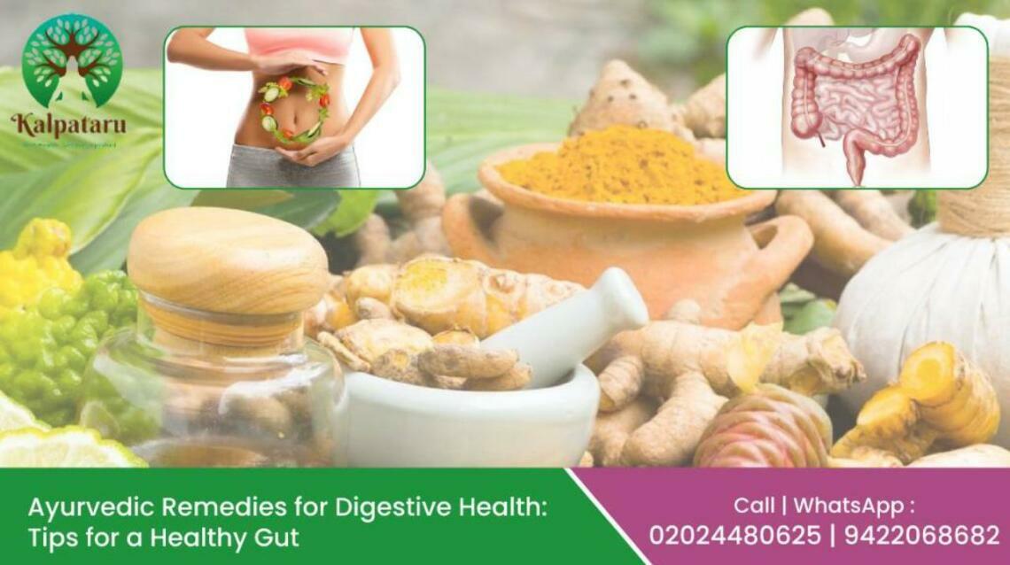 Ayurvedic Remedies for Digestive Health: Tips for a Healthy Gut