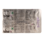 Abbott Healthcare Pvt. Ltd. Follihair A Tablet - Buy Online at Best ...