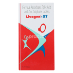 Merck India Ltd. Livogen-XT Tablet - Buy Online at Best Price in India ...