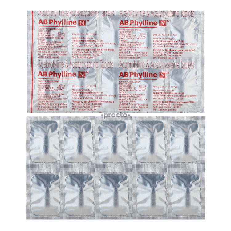 AB Phylline N Tablet - Uses, Dosage, Side Effects, Price, Composition ...
