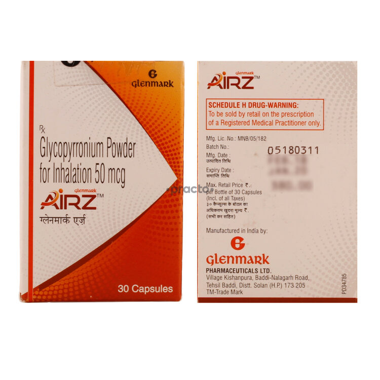 Airz Capsule - Uses, Dosage, Side Effects, Price, Composition | Practo