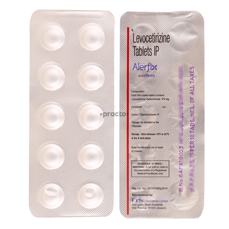 Alerfix 5 MG Tablet - Uses, Dosage, Side Effects, Price, Composition ...