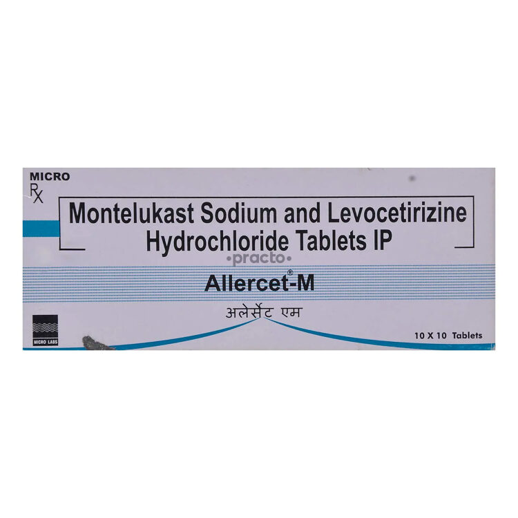 Allercet M Tablet - Uses, Dosage, Side Effects, Price, Composition | Practo