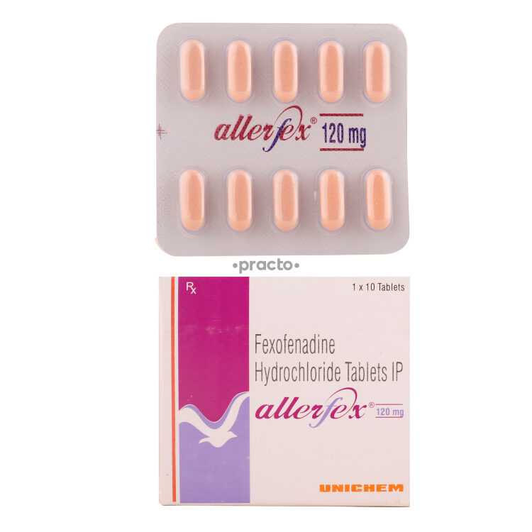 Allerfex 120 MG Tablet - Uses, Dosage, Side Effects, Price, Composition ...