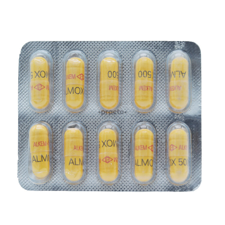 Almox 500 MG Capsule - Uses, Dosage, Side Effects, Price, Composition | Practo