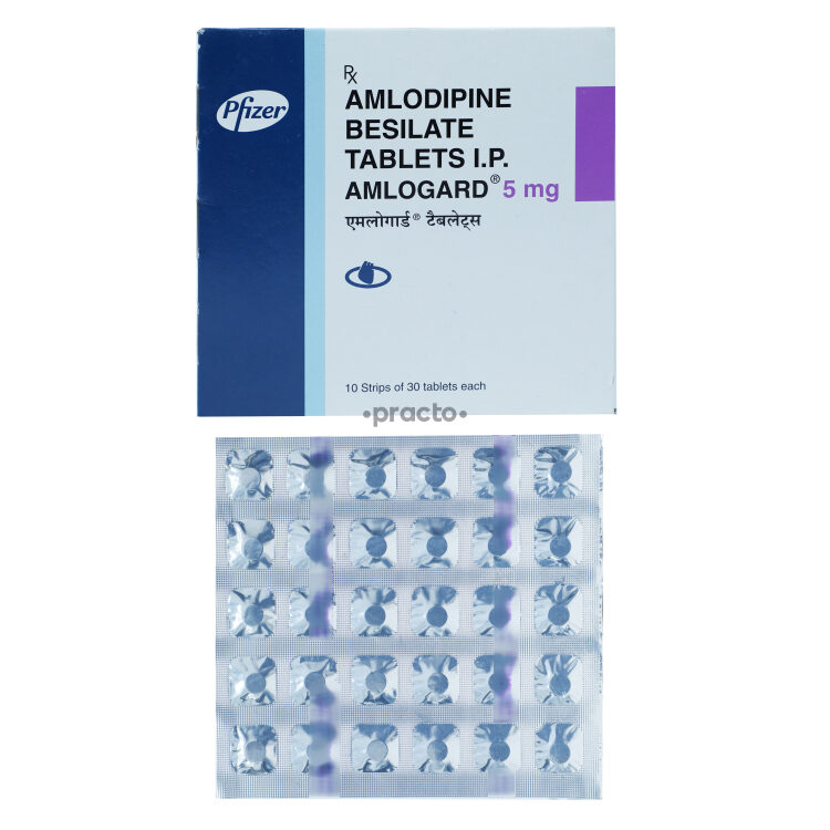 Amlogard 5 MG Tablet - Uses, Dosage, Side Effects, Price, Composition ...