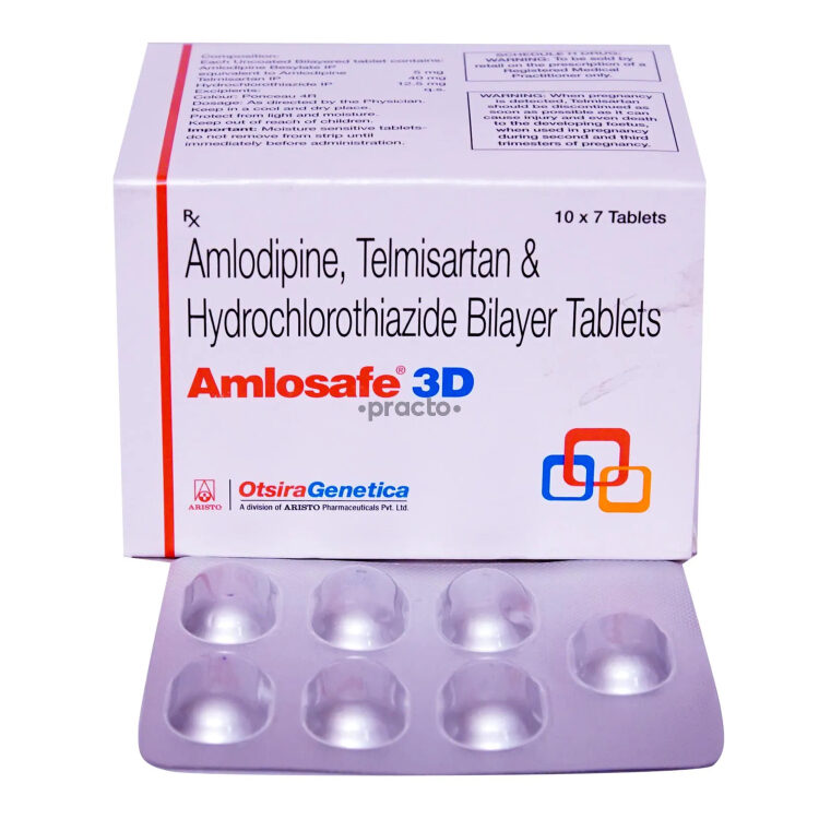 Amlosafe 3D Tablet - Uses, Dosage, Side Effects, Price, Composition ...