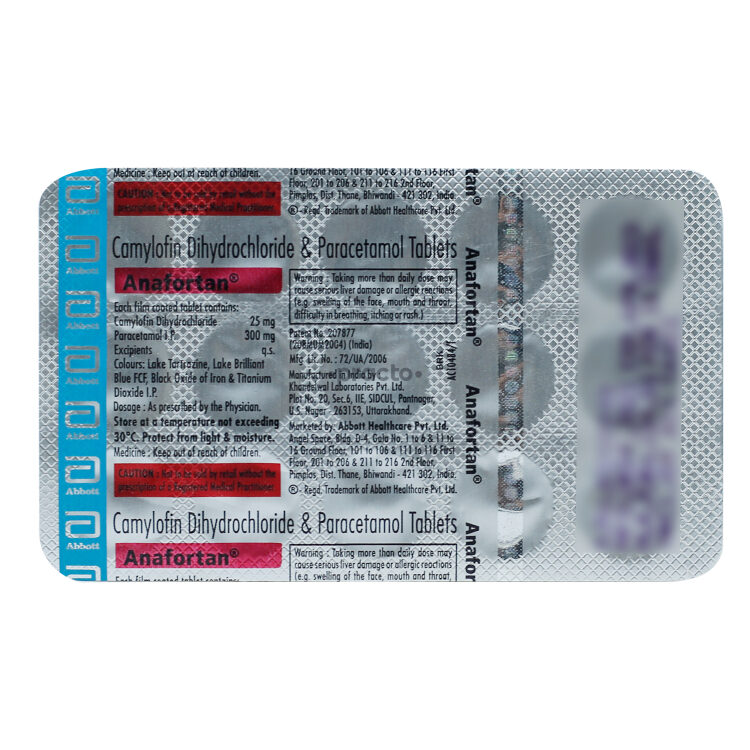 Anafortan Tablet Uses Dosage Side Effects Price Composition Practo
