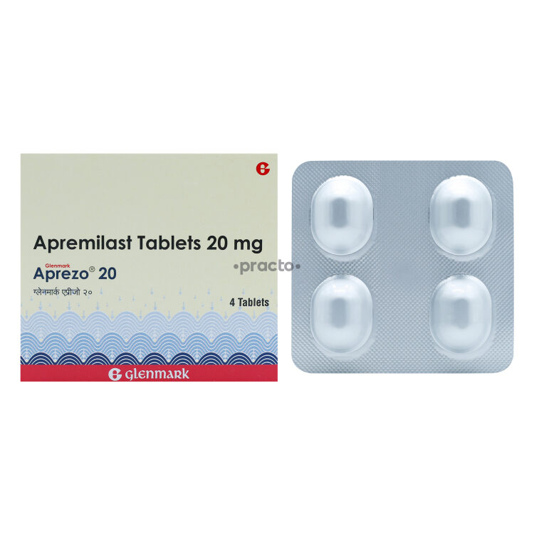 Aprezo 20 Tablet - Uses, Dosage, Side Effects, Price, Composition | Practo