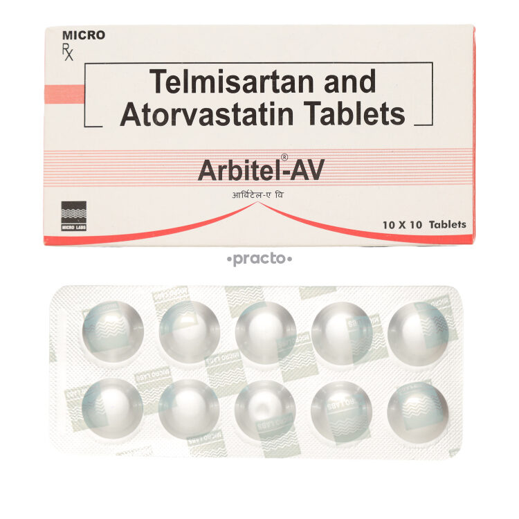 Arbitel Av (40/10 mg) Tablet - Uses, Dosage, Side Effects, Price ...