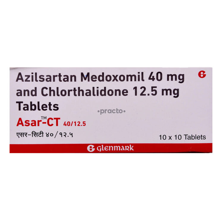 Asar-CT 40/12.5 Tablet - Uses, Dosage, Side Effects, Price, Composition ...