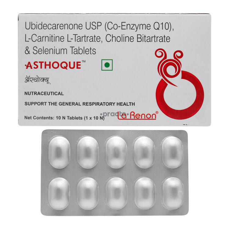 Asthoque Tablet - Uses, Dosage, Side Effects, Price, Composition | Practo