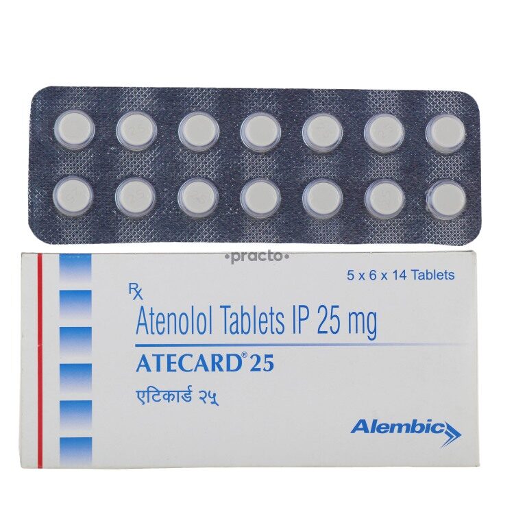 Atecard 25 MG Tablet - Uses, Dosage, Side Effects, Price, Composition ...