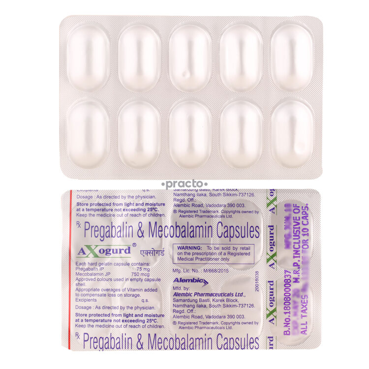 Axogurd Capsule - Uses, Dosage, Side Effects, Price, Composition | Practo
