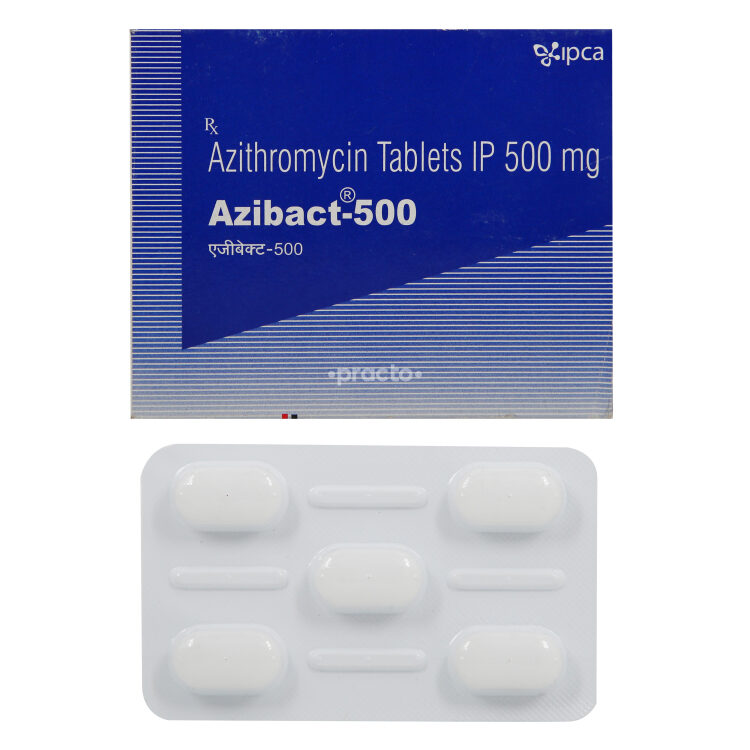 Azibact 500 MG Tablet - Uses, Dosage, Side Effects, Price, Composition ...