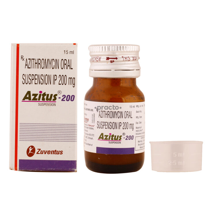 Azitus 200 MG Suspension - Uses, Dosage, Side Effects, Price ...