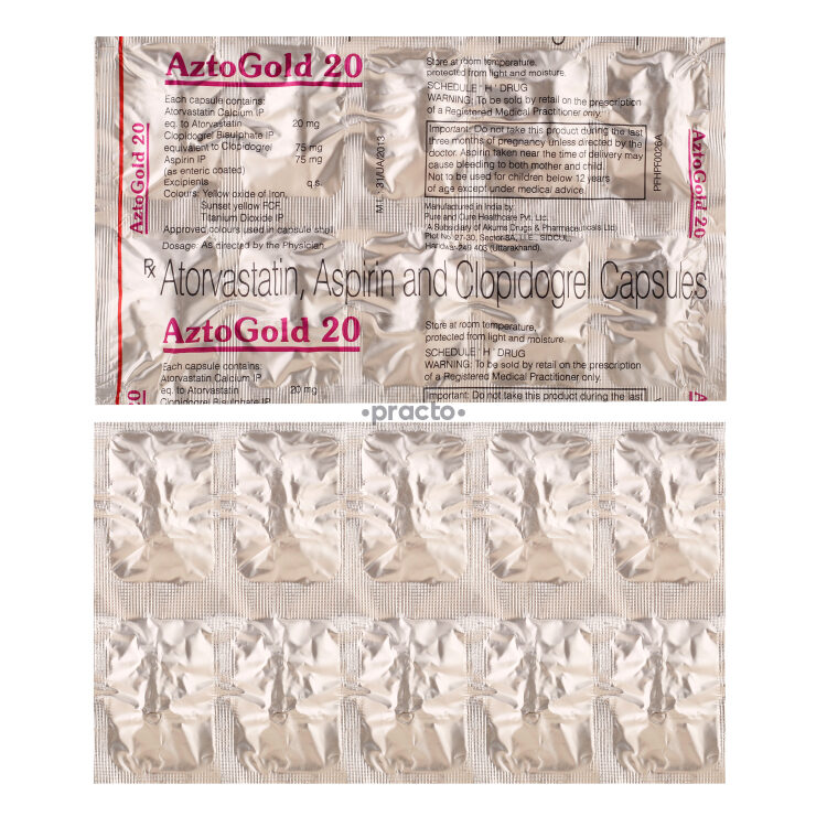 AztoGold 20 Capsule - Uses, Dosage, Side Effects, Price, Composition ...