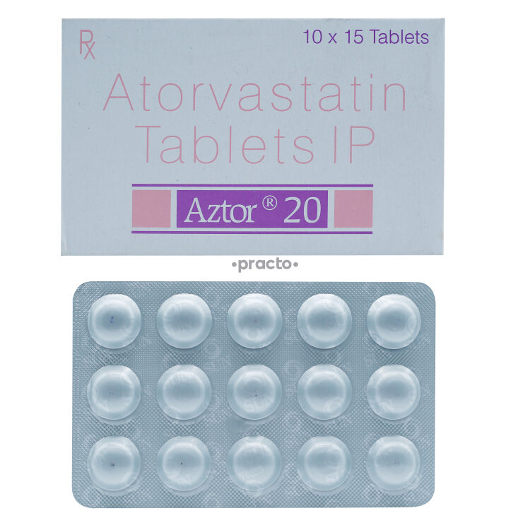 Aztor 20 MG Tablet - Uses, Dosage, Side Effects, Price, Composition ...