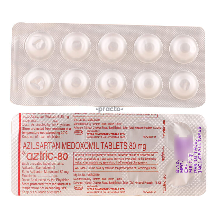 Aztric-80 Tablet - Uses, Dosage, Side Effects, Price, Composition | Practo