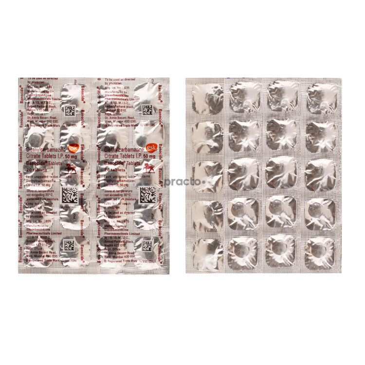 Banocide 50 mg Tablet - Uses, Dosage, Side Effects, Price, Composition ...