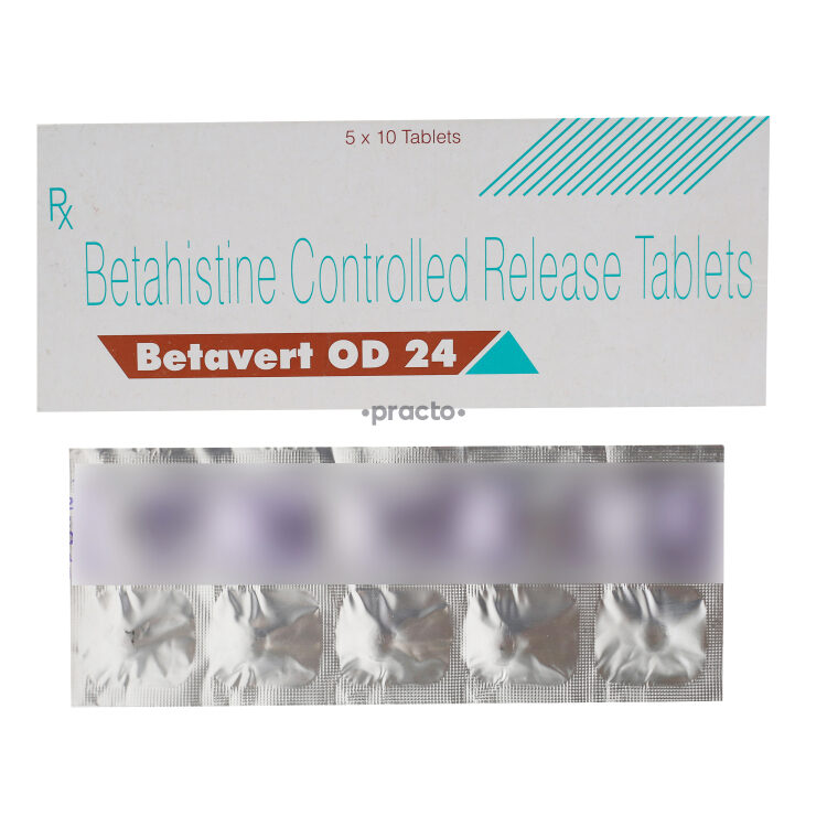 Betavert OD 24 Tablet - Uses, Dosage, Side Effects, Price, Composition | Practo