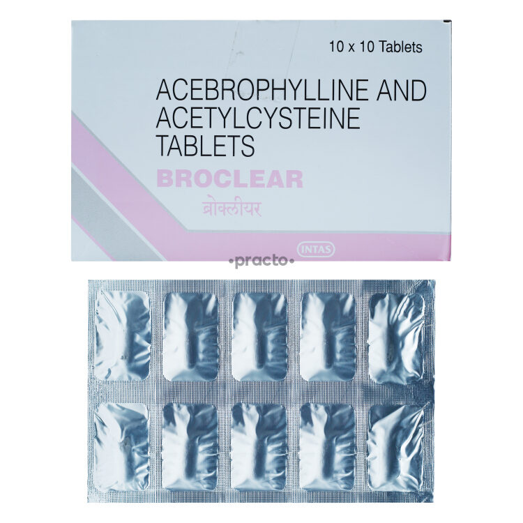 Broclear Tablet - Uses, Dosage, Side Effects, Price, Composition | Practo