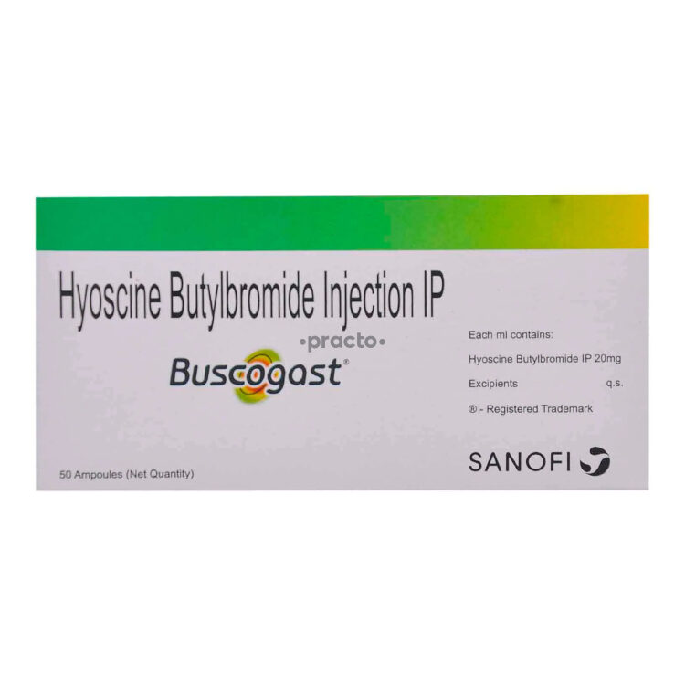 Buscogast 20 mg Injection - Uses, Dosage, Side Effects, Price ...