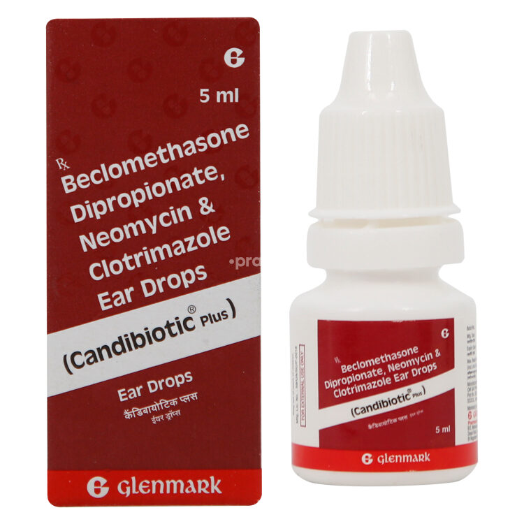 Candibiotic Plus Ear Drop - Uses, Dosage, Side Effects, Price ...