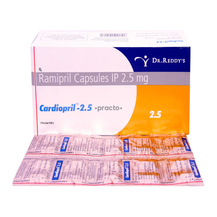 Cardiopril 2.5 MG Capsule - Uses, Dosage, Side Effects, Price ...