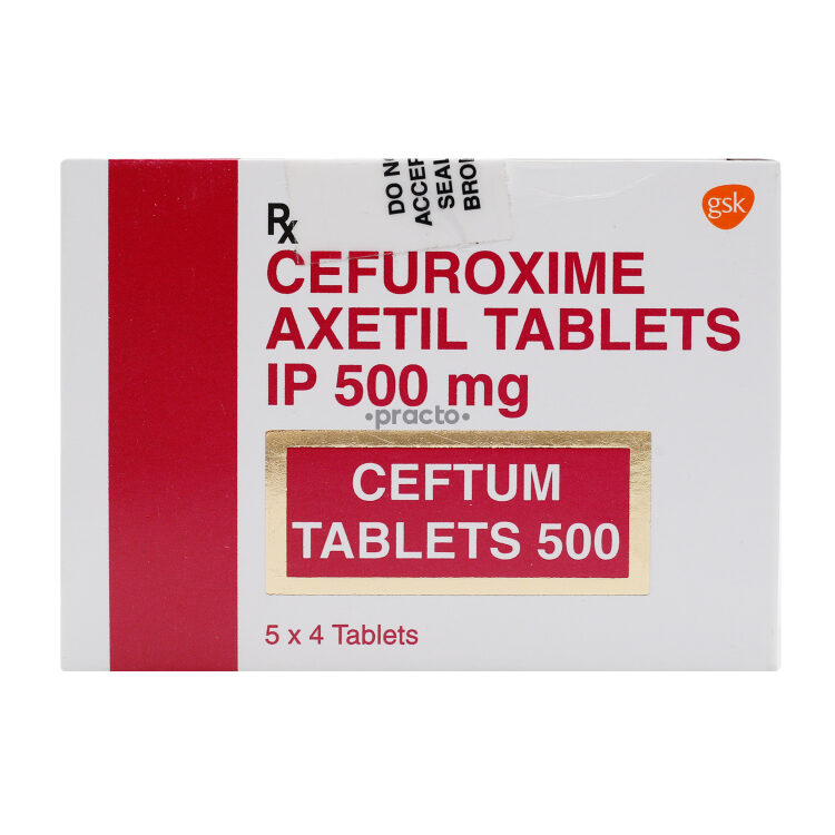 Ceftum 500 MG Tablet - Uses, Dosage, Side Effects, Price, Composition ...
