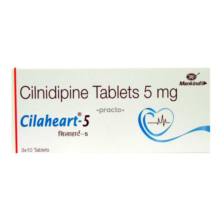 Cilaheart 5 MG Tablet - Uses, Dosage, Side Effects, Price, Composition | Practo