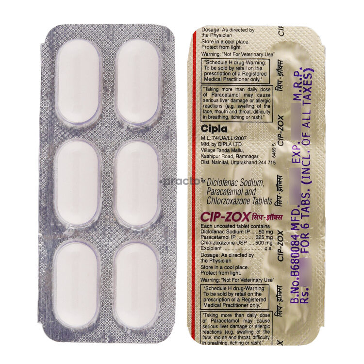 Cip Zox TABLET - Uses, Dosage, Side Effects, Price, Composition | Practo