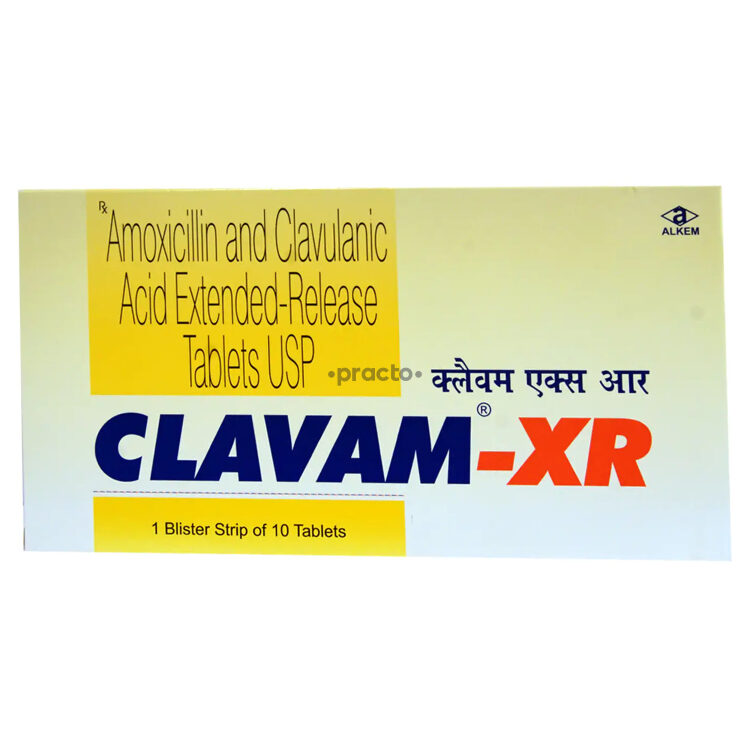 Clavam (1000/62.5 mg) Tablet XR - Uses, Dosage, Side Effects, Price ...