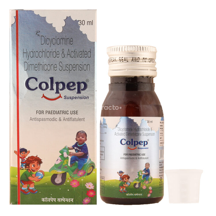 Colpep Suspension - Uses, Dosage, Side Effects, Price, Composition | Practo