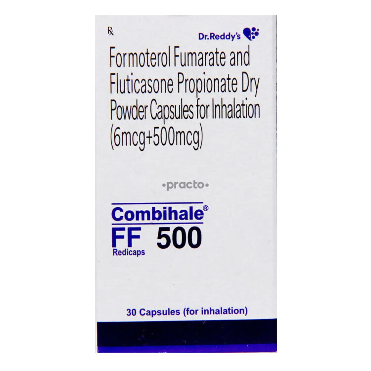 Combihale FF 500 Redicaps - Uses, Dosage, Side Effects, Price ...