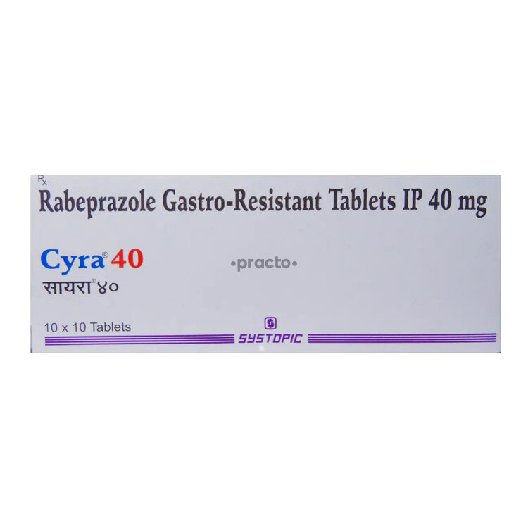 Cyra 40 MG Tablet - Uses, Dosage, Side Effects, Price, Composition | Practo