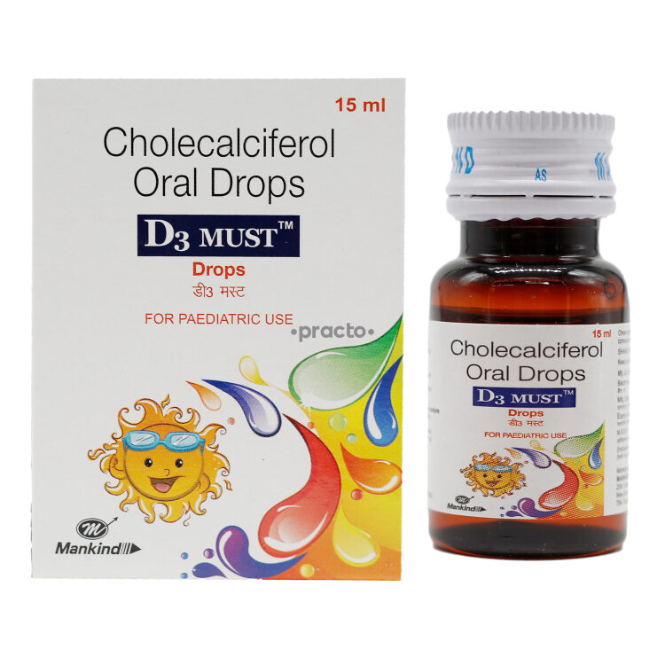 D3 Must 400 IU Drops Uses Dosage Side Effects Price Composition