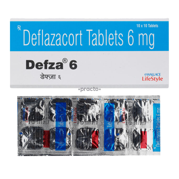 Defza 6 MG Tablet - Uses, Dosage, Side Effects, Price, Composition | Practo