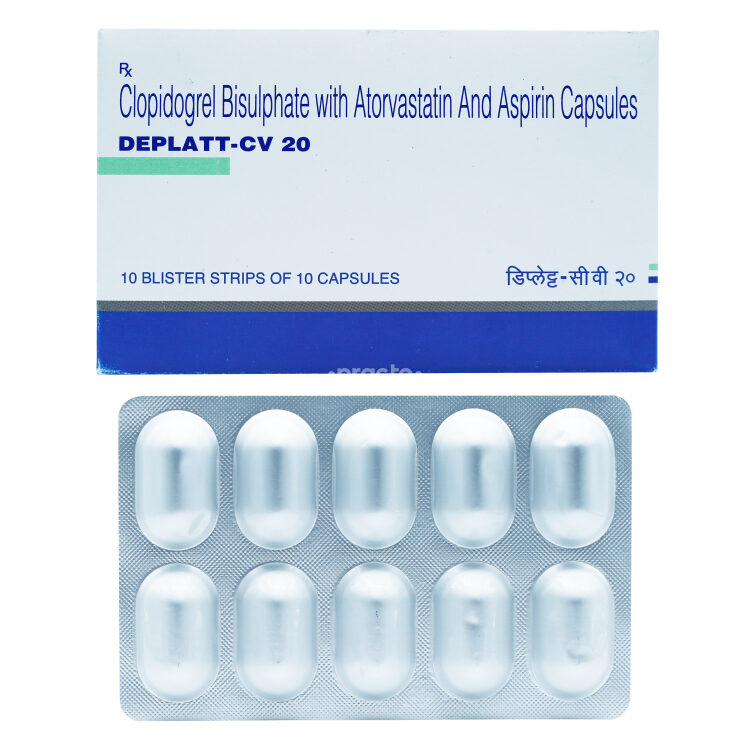 Deplatt-CV 20 Capsule - Uses, Dosage, Side Effects, Price, Composition ...