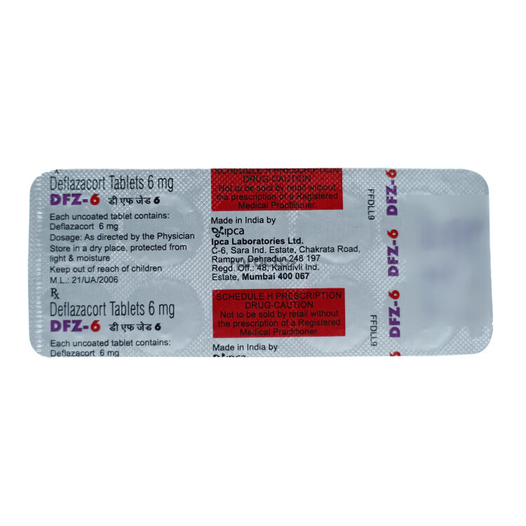 Dfz 6 MG Tablet - Uses, Dosage, Side Effects, Price, Composition | Practo