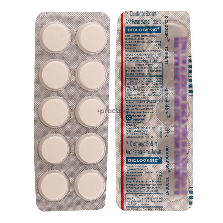Diclogesic Tablet - Uses, Dosage, Side Effects, Price, Composition | Practo