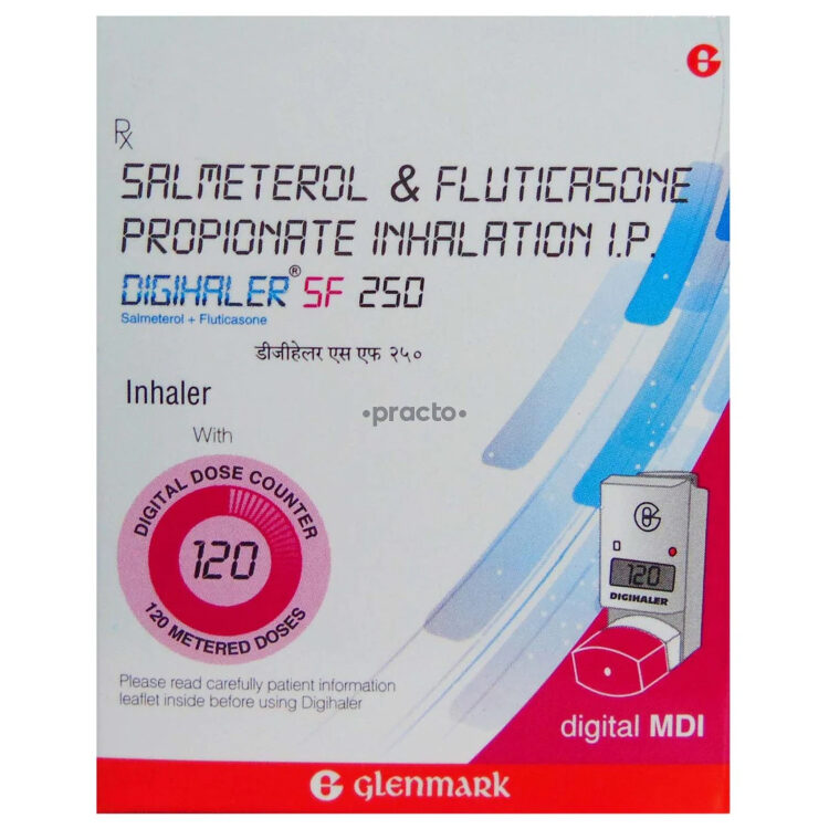 Digihaler SF 250 Inhaler - Uses, Dosage, Side Effects, Price ...