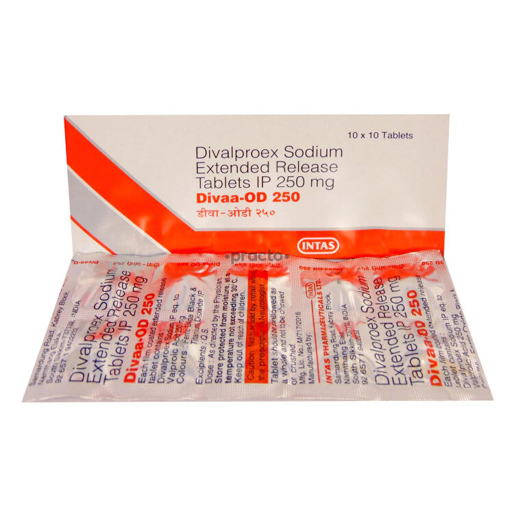 Divaa OD-250 Tablet - Uses, Dosage, Side Effects, Price, Composition | Practo