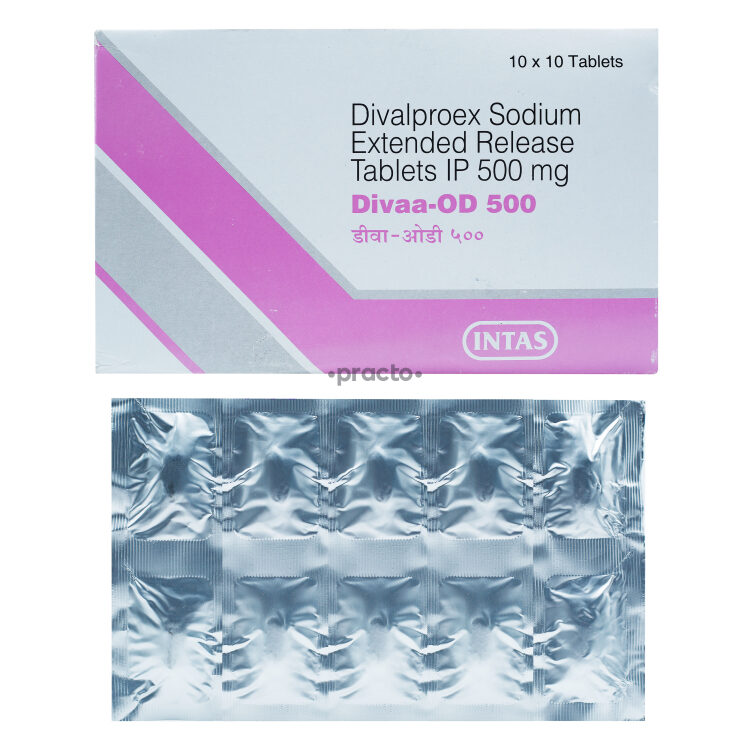 Divaa 500 MG Tablet - Uses, Dosage, Side Effects, Price, Composition | Practo