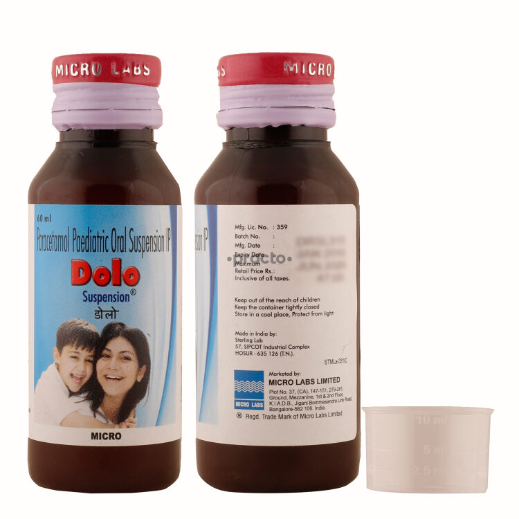 Dolo 125 MG Suspension - Uses, Dosage, Side Effects, Price, Composition ...